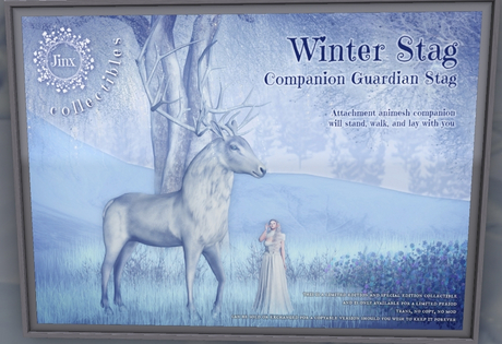 Second Life Marketplace - Jinx Collectible : Winter Stag 21 - Guardian ...