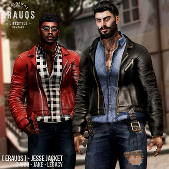 Second Life Marketplace - [ ERAUQS ] - Jesse Jacket - Fatpack