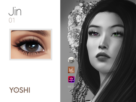 Second Life Marketplace - YOSHI - Jin Eyes - Pack