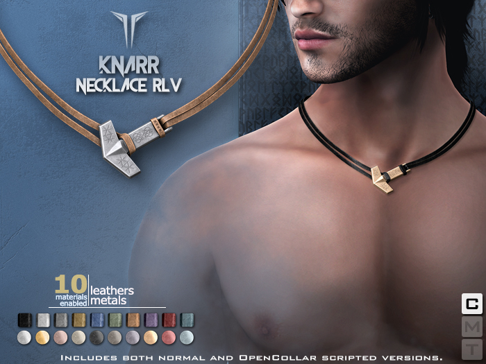 Second Life Marketplace - **RE** Knarr Necklace RLV *Striker Collection*