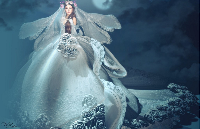 Second Life Marketplace - :Moon Amore: Bride Dreams SET WHITE with ...