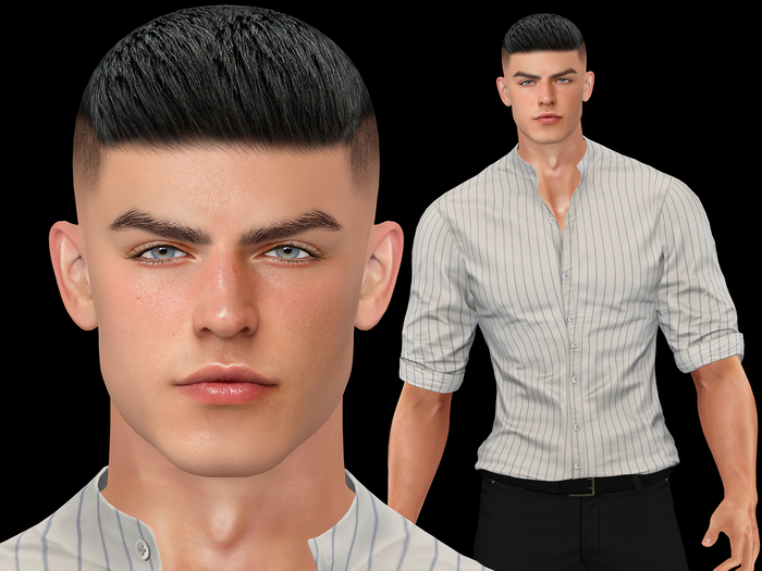 Second Life Marketplace - Shape Ethan Head Lelutka Quinn Evo X 3.1