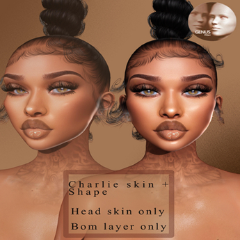Second Life Marketplace - :V: Charlie Skin + Shape