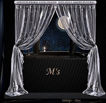 Second Life Marketplace - M's - CURTAIN - TRANSPARENT TWO-SIDED - long ...