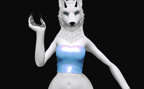 Second Life Marketplace - {LIMONIA}METALLIC BLUE/PURPLE TOP FOR JOMO ...