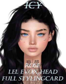 Second Life Marketplace - ICY beauty // Rose Shape / Lelutka Lilly (EvoX)