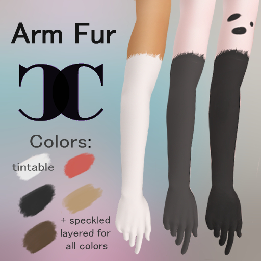 Second Life Marketplace - Arm Fur (BOM + Classic) by Catastrophic Creations