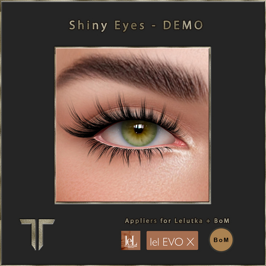 Second Life Marketplace - Tville - Shiny Eyes DEMO
