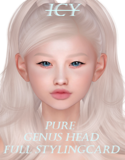 Second Life Marketplace - ICY beauty // Pure Shape / Genus Baby Face W001