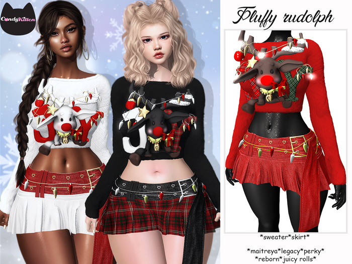 Second Life Marketplace - *CK* Fluffy set DEMO