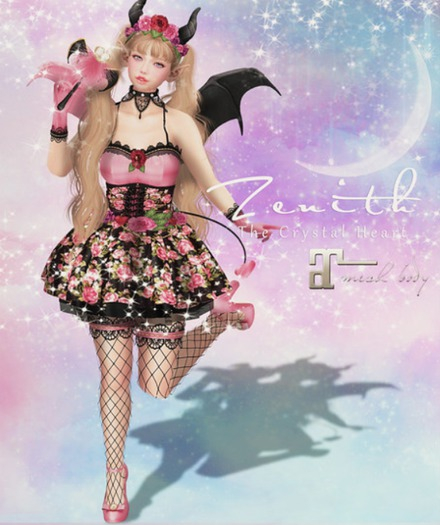 Second Life Marketplace - =Zenith=Awakening Little Devil Birdie Wing (Rose)