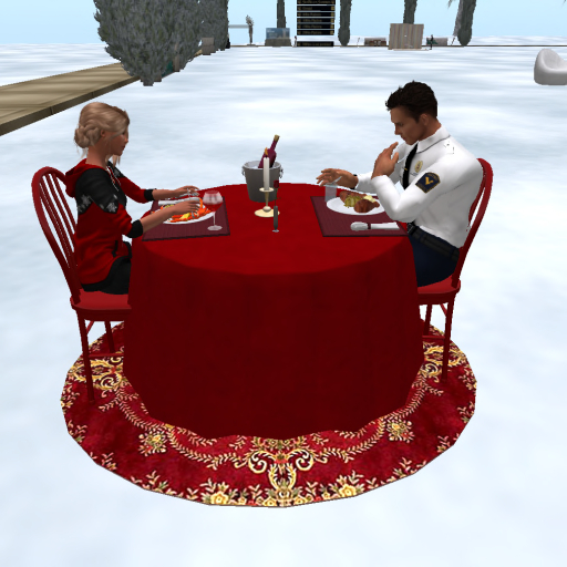 Second Life Marketplace - Romantic Dinner Table for Two