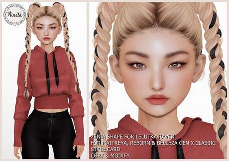 Second Life Marketplace - Nineta - Xenia x Raven x Maitreya, Reborn ...