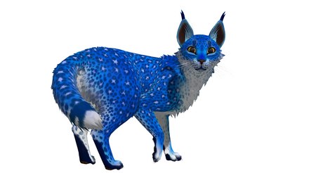 Second Life Marketplace - Leopard *Blue&Purple* MOD