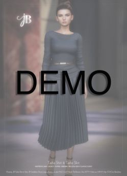 Second Life Marketplace - *Just BECAUSE* Tasha Shirt - ALL FatPack DEMO