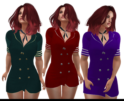 Second Life Marketplace - Uniform Style Dress