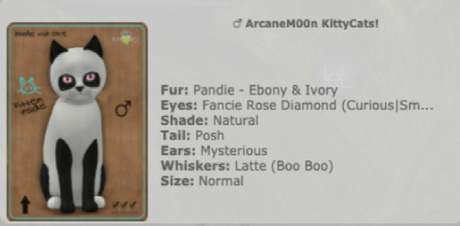 Second Life Marketplace - ♡KittyCats! Breedable Pandie - Ebony & Ivory ...