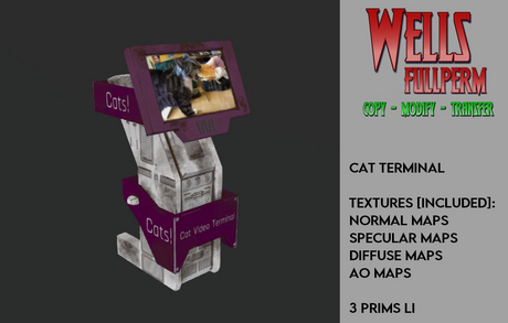 Second Life Marketplace - [WFP] - Cat Terminal