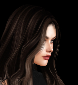 Second Life Marketplace - {Guapa} - Elsa Shape For Lelutka Raven Head 3.1