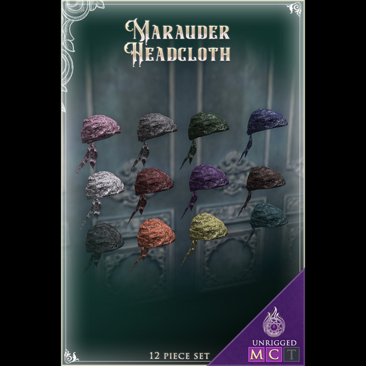 Second Life Marketplace - Incantrum Marauder Headcloth