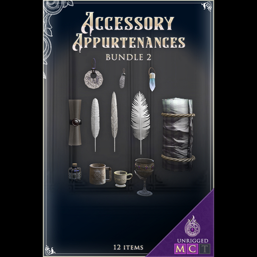 Second Life Marketplace - Incantrum Accessory Appurtenances Bundle2