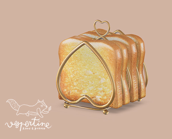 Second Life Marketplace - {vespertine} -sweetheart toast rack