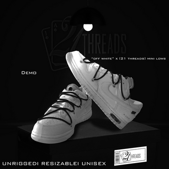 Second Life Marketplace - [21THREADS] "OFF-WHYTE DUNKS" - DEMO