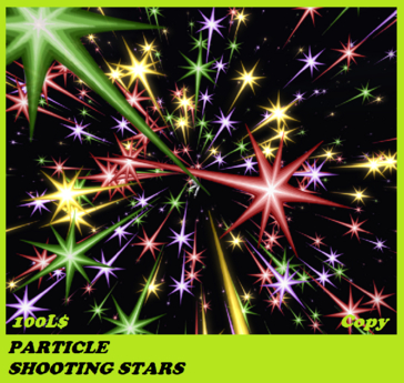Second Life Marketplace - PARTICLE SHOOTING STARS