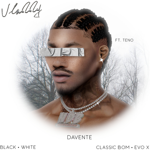Second Life Marketplace - Vladdy // "Davente" Braids ft. Teno (Fatpack ...