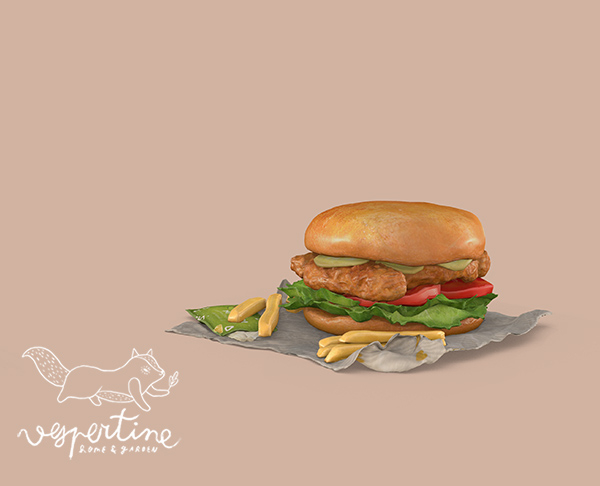 Second Life Marketplace - {vespertine} - fried chicken delivery ...