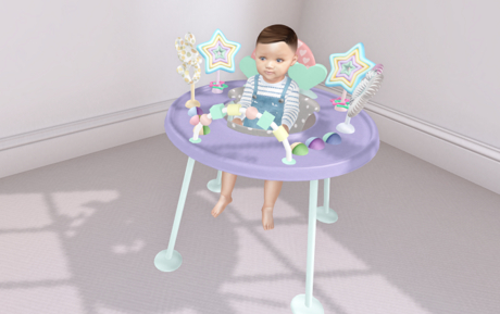Second Life Marketplace - {KK} Zooby Animesh ~ Baby & Newborn Play Seat ...