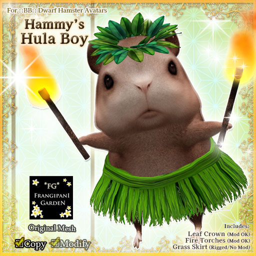 Second Life Marketplace - *FG* Hammy's Hula Boy