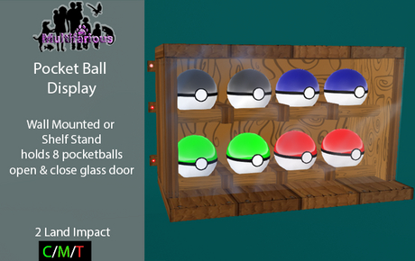 Second Life Marketplace - *M* Pocketball Display