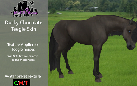 Second Life Marketplace - *M* Dusky Chocolate Teegle Applier