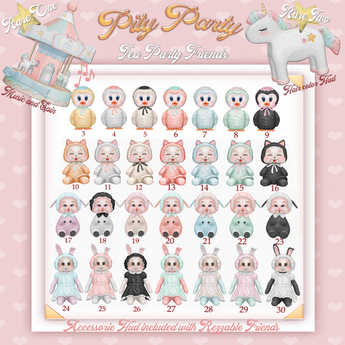 Second Life Marketplace - 1{ Pity Party } Tea Party Friends Carousel RARE