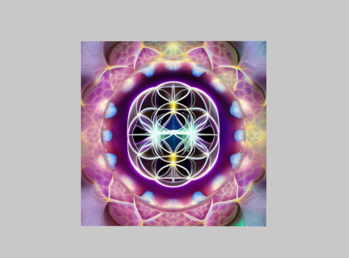 Second Life Marketplace - Seed Of Life, Sacred Geometry Fantasy Wall Art