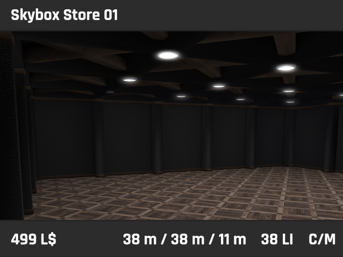Second Life Marketplace - [Weblas] Skybox Store 01