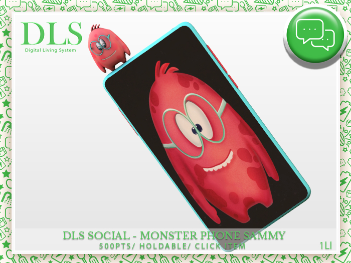 Second Life Marketplace - DLS Social 2.0 - Monster Phone (Sammy ...