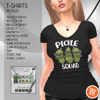 Second Life Marketplace - [EPIC] Shirt Female Pickles (ADD ME)