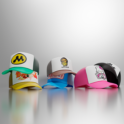 Second Life Marketplace - PP x MCVS - Trucker Hat (Fatpack)