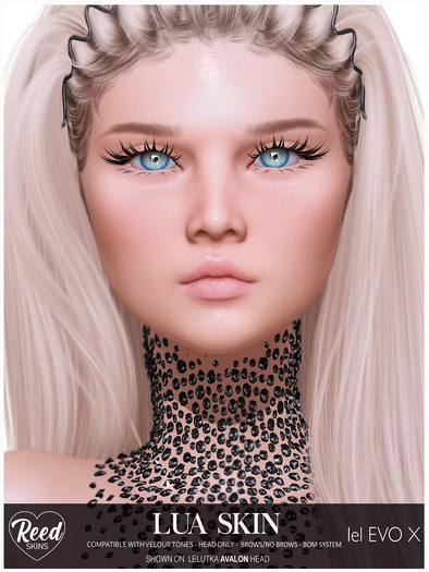 Second Life Marketplace - REED SKINS-LUA SKIN-LELUTKA EVO X-SNOW