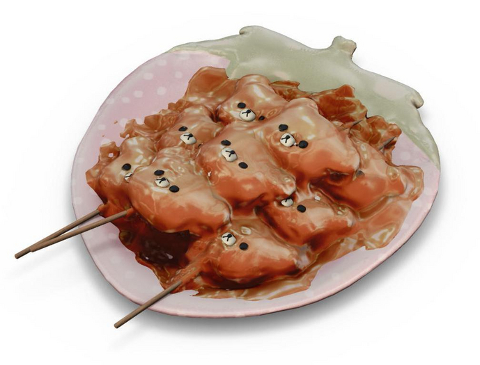 Second Life Marketplace - dust bunny . kawaii lunch . bear dango