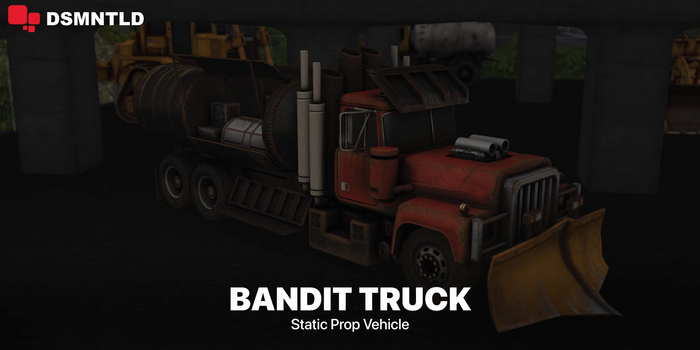 Second Life Marketplace - Bandit Truck | Renafox3D x DSMNTLD