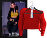 Second Life Marketplace - Blossom// #9 Red - Patsy Sweater