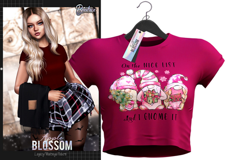 Second Life Marketplace - Blossom// #18 Pattern - Beatrix Top