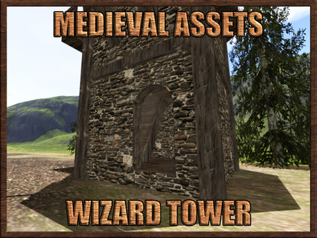 Second Life Marketplace - Medieval Assets - Wizard Tower