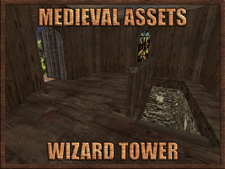 Second Life Marketplace - Medieval Assets - Wizard Tower