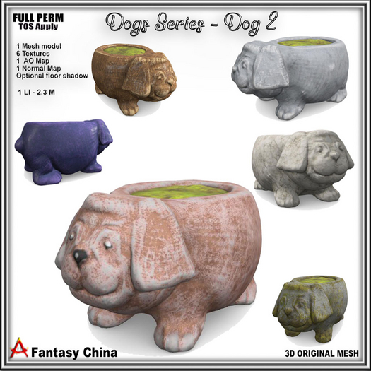 Second Life Marketplace - Full Perm Dogs Series - Dog 2