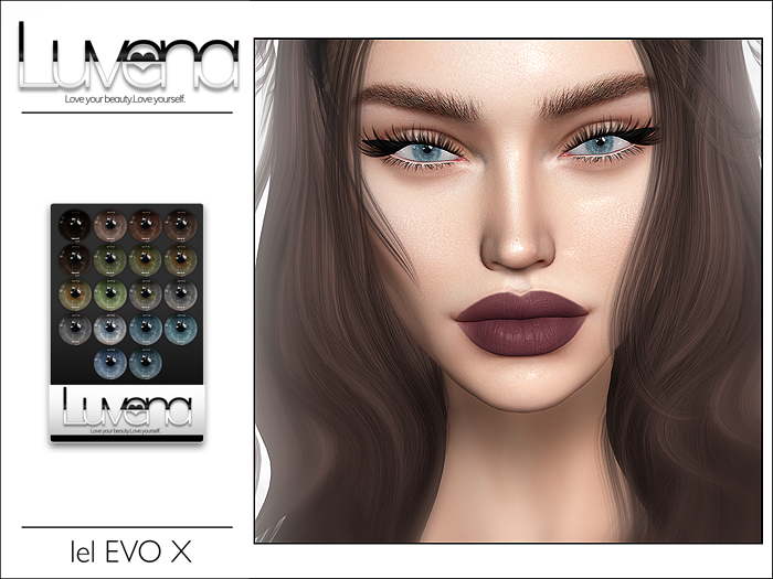 Second Life Marketplace - LUV *Realistic Eyes EVO X* 18 Colors
