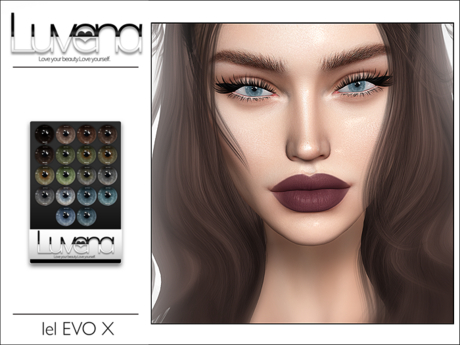 Second Life Marketplace - LUV *Realistic Eyes EVO X* 18 Colors